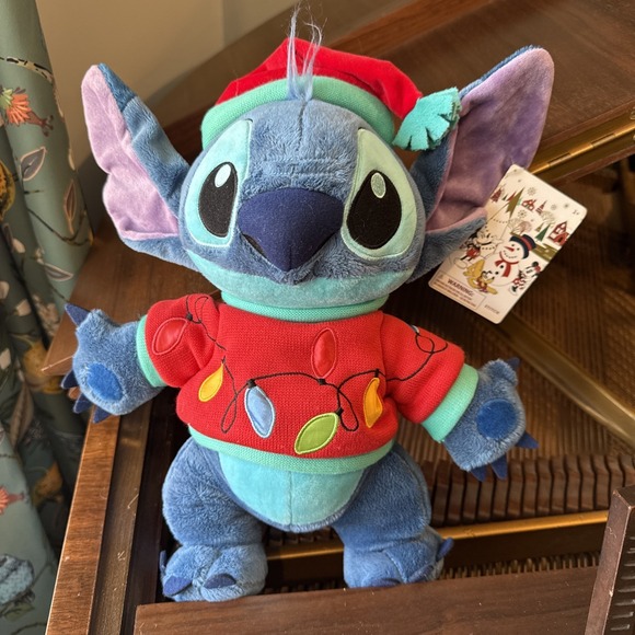 Disney | Toys | New Disney Stitch Lightup Christmas Holiday Medium ...